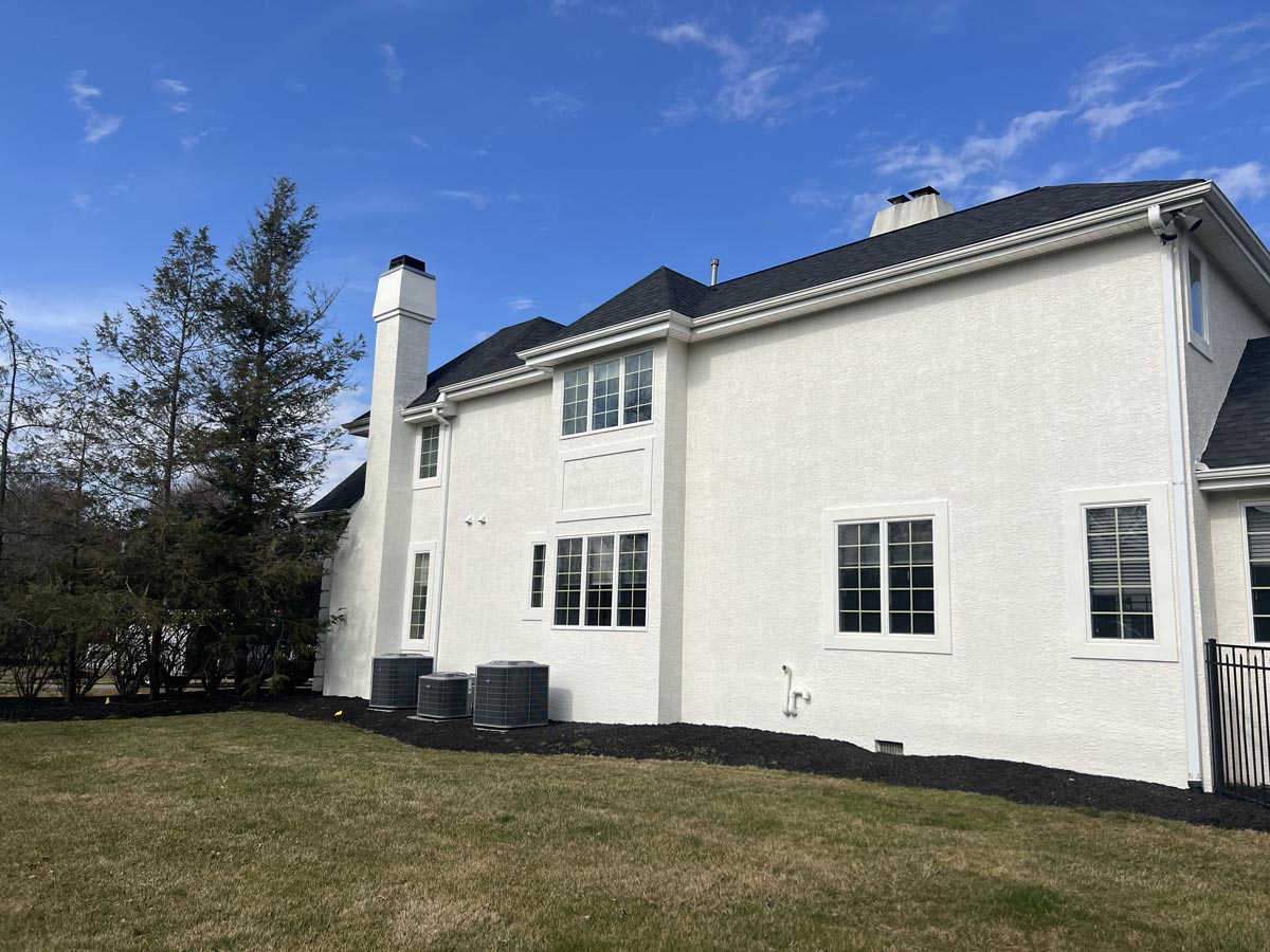House Stucco Restoration - Our Projects - ProStone Construction