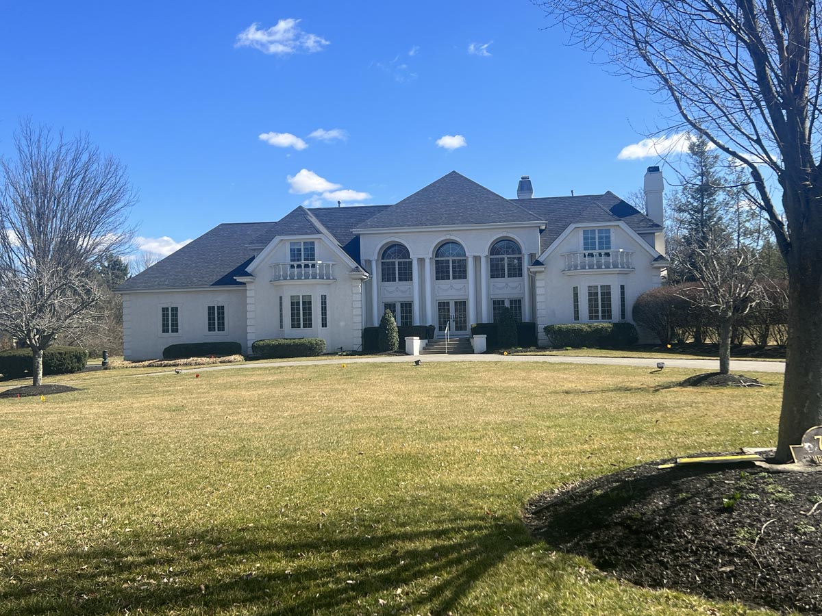 House Stucco Restoration - Our Projects - ProStone Construction
