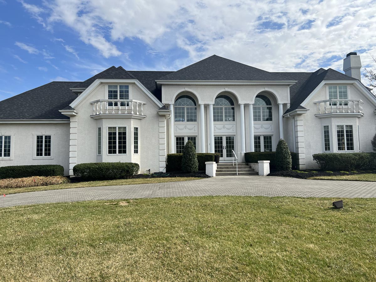House Stucco Restoration - Our Projects - ProStone Construction