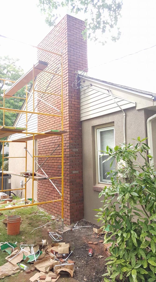 Stucco And Thinbrick - Cherryhill - Our Projects - ProStone Construction